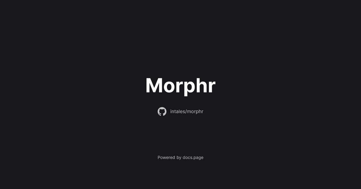 Morphr
